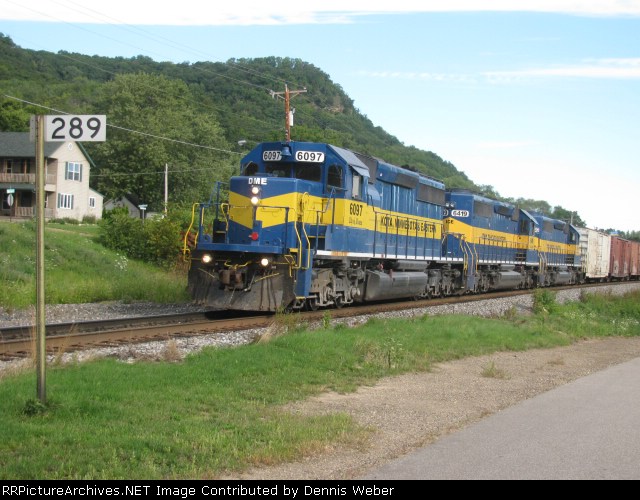 DM&E 6097 CP's River Sub.